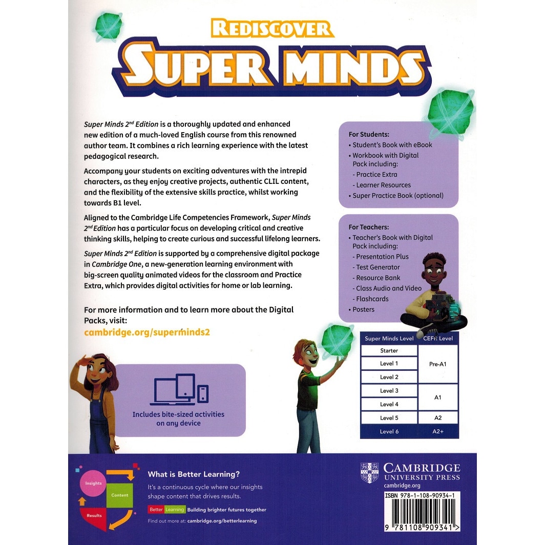 Super Minds Level 6 Workbook with Digital Pack English autor Herbert ...