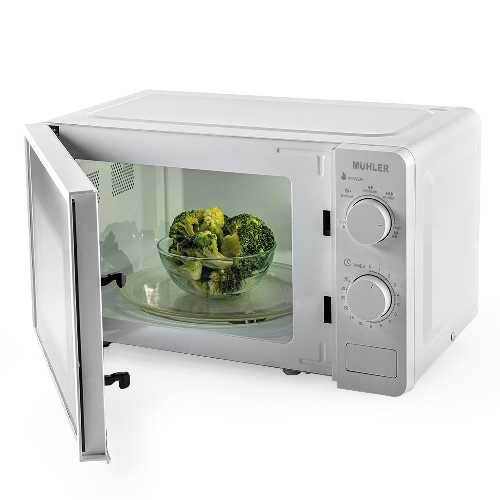 Cuptor cu microunde, Muhler, MO-5003, Alb - eMAG.ro