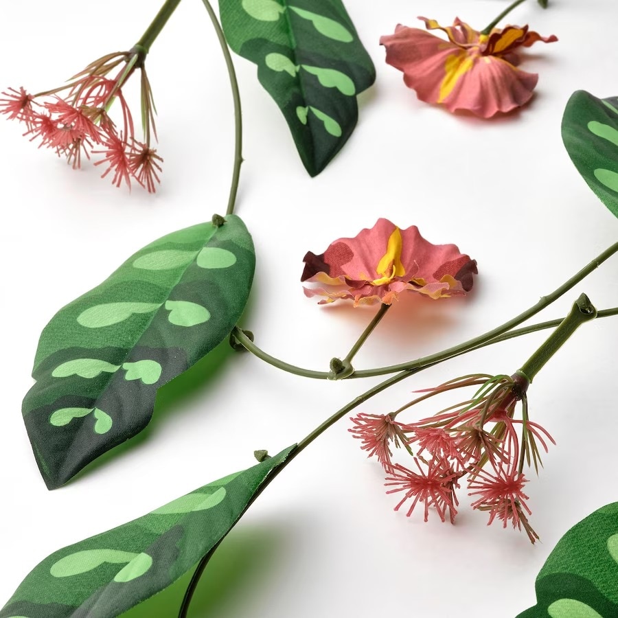 Ghirlanda cu flori decorative artificiale, 4 m - eMAG.ro