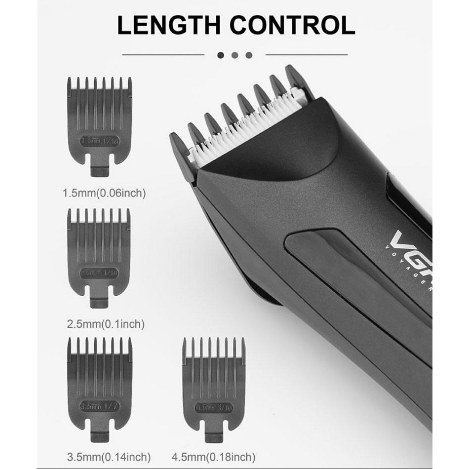 Set aparat de tuns barba, corp si inghinal VGR, afisaj LED, rezistent ...