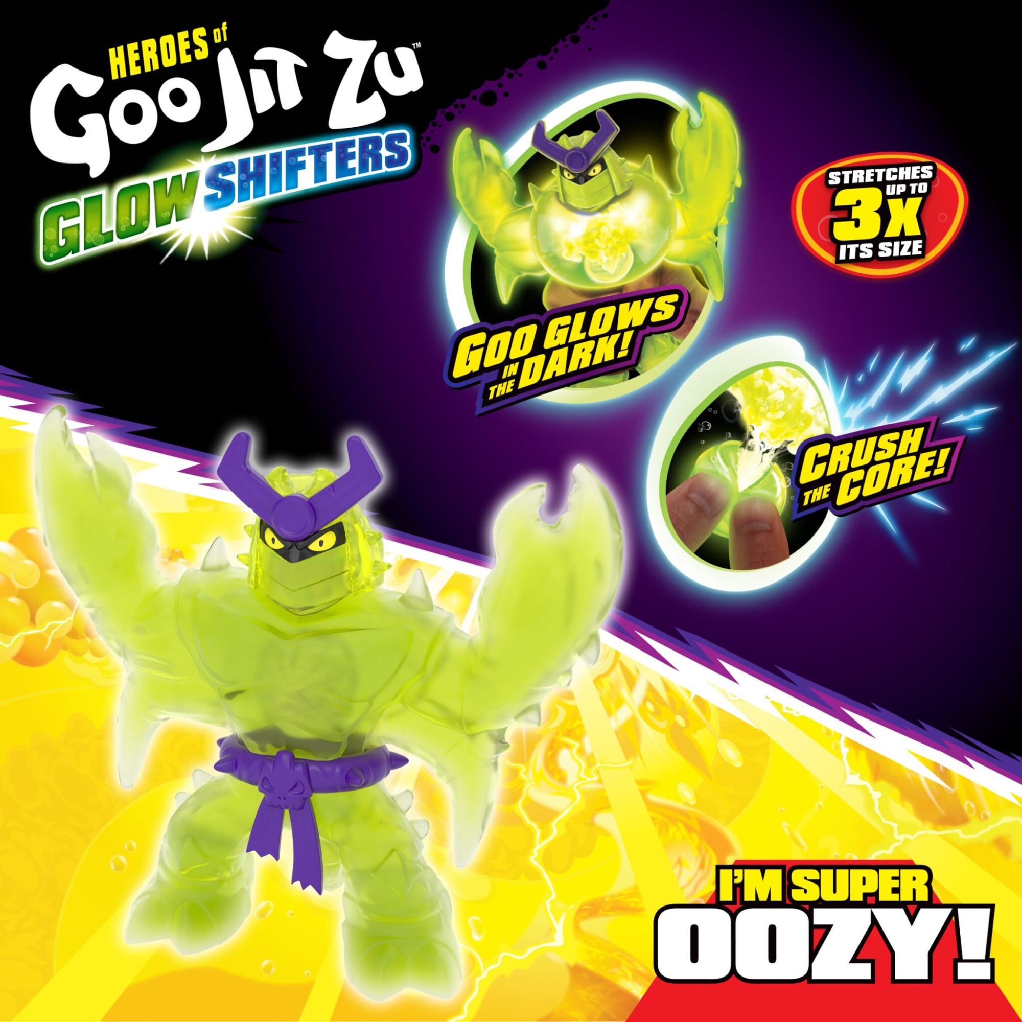 MOOSE TOYS Goo Jit Zu nyújtható figura Goo Shifters, Scorpius, 17 cm ...