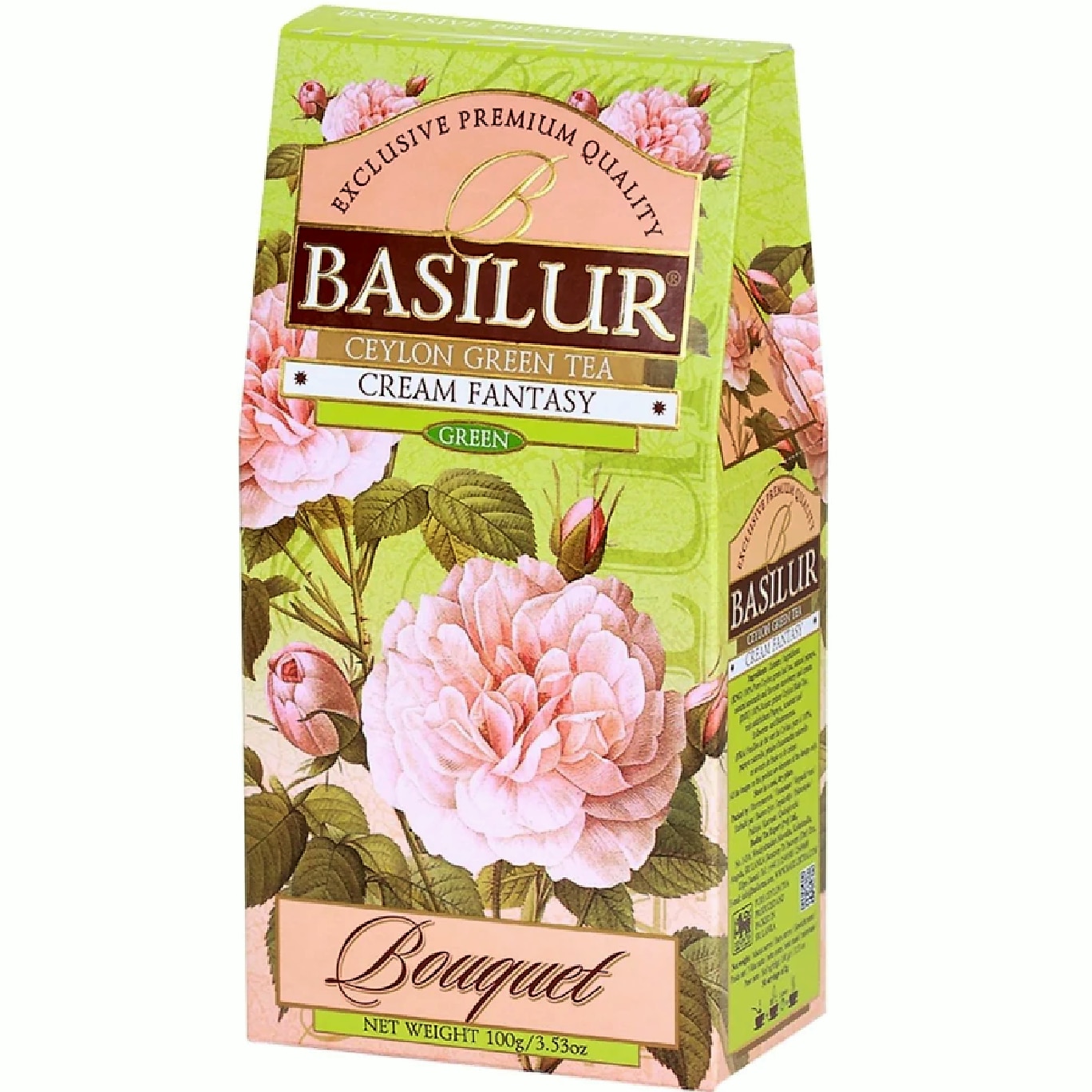 Ceai verde ceylon Cream Fantasy cu papaya, flori amarant, capsuni si ...