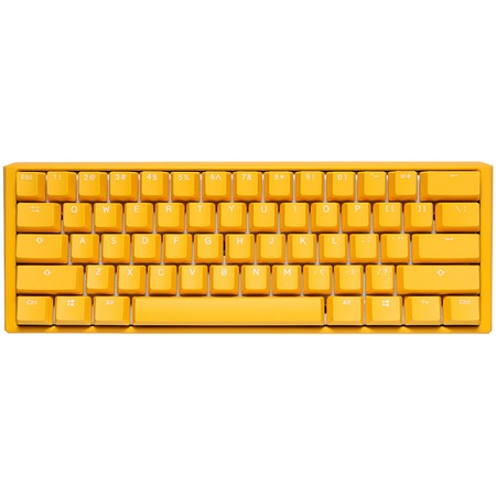 Ducky One 3 Yellow Mini Gaming billentyűzet, RGB világítás, MX-Clear ...