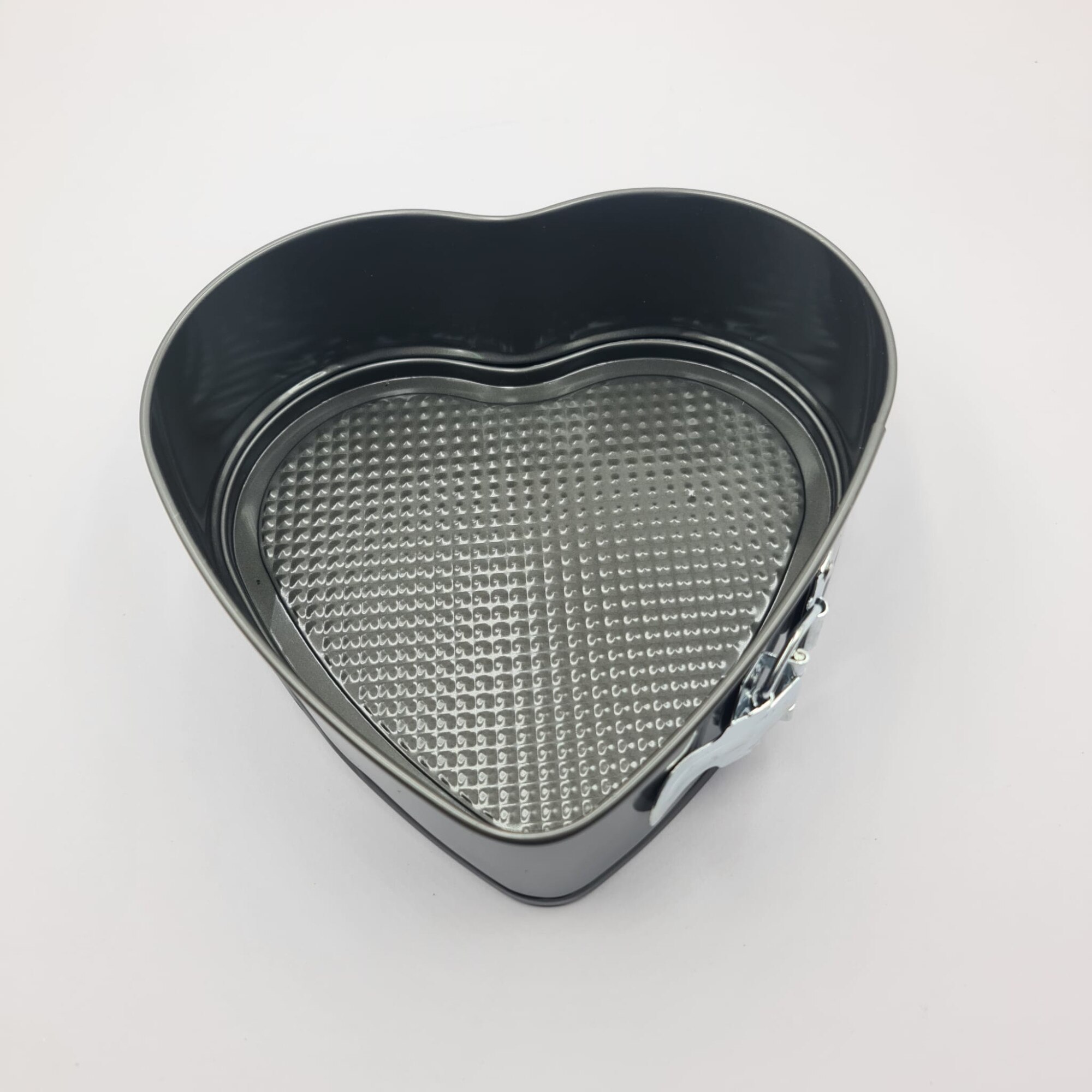 Set 3 Forme Pentru Prajituri, Patrat, Rotund, Inima, Baza Detasabila ...