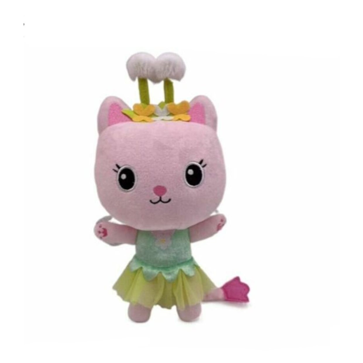Jucarie Gabby Dollhouse, Kitty Fairy, Plus/Bumbac/Polipropilena, 25 cm ...