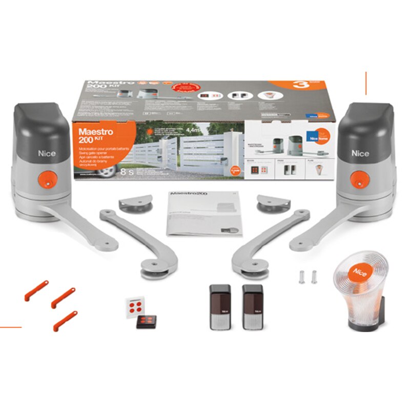Kit automatizare porti batante MAESTRO 200 - eMAG.ro