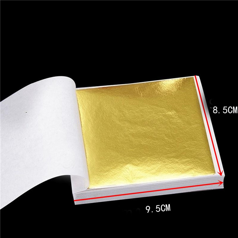 Set 100 foite imitatie aur, Schlagmetal - eMAG.ro