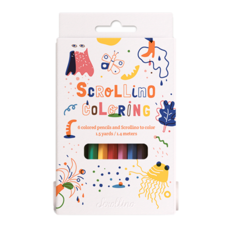 Carte de colorat pentru adulti Scrollino Coloring - eMAG.ro