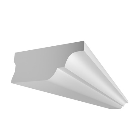 Karnis LED lámpákhoz Elhare LS36A, polisztirol, 50x90x2000mm, fehér ...