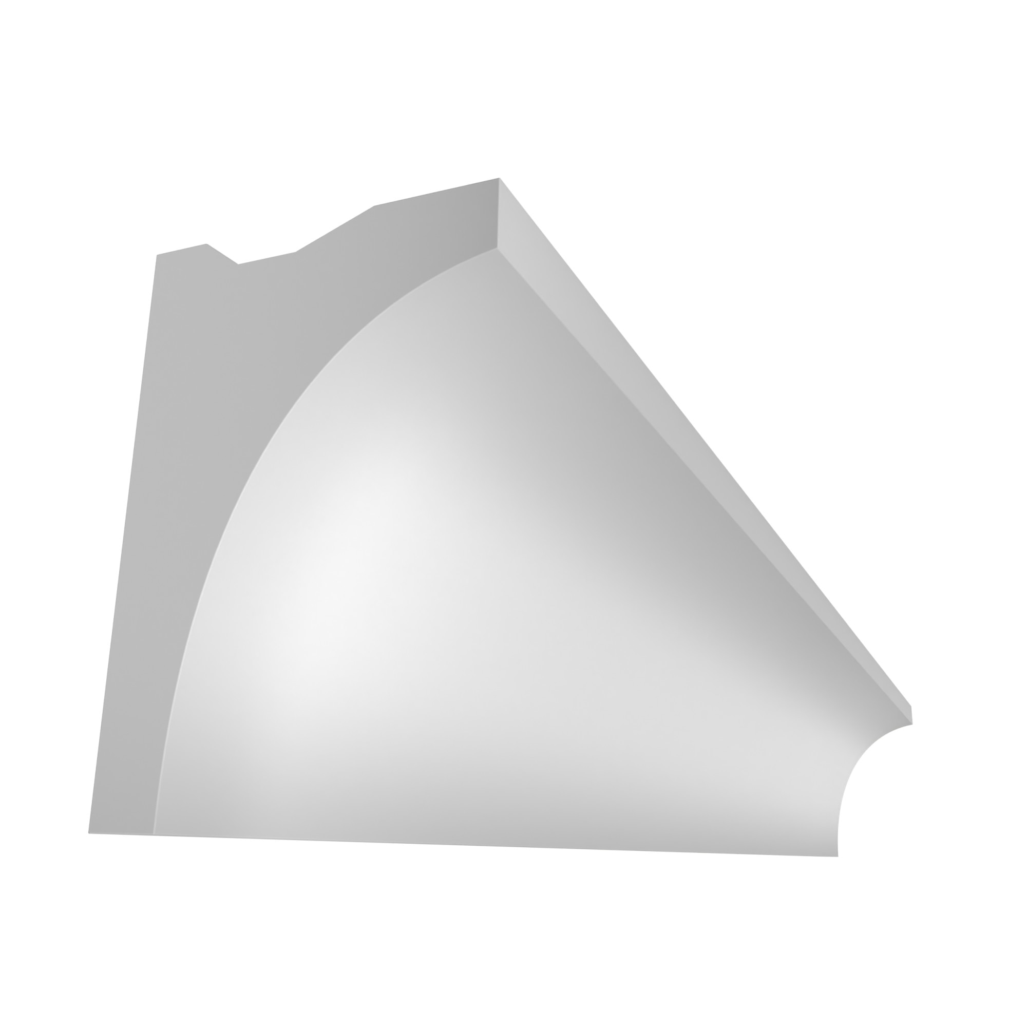 Karnis LED lámpákhoz ELHARE LS11A, polisztirol, fehér, 70x45x2000mm ...