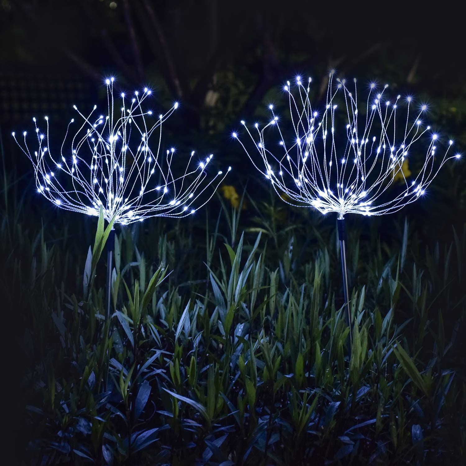 Соларни лампи за градината, Zola, модел глухарче, 150 LED, студена ...