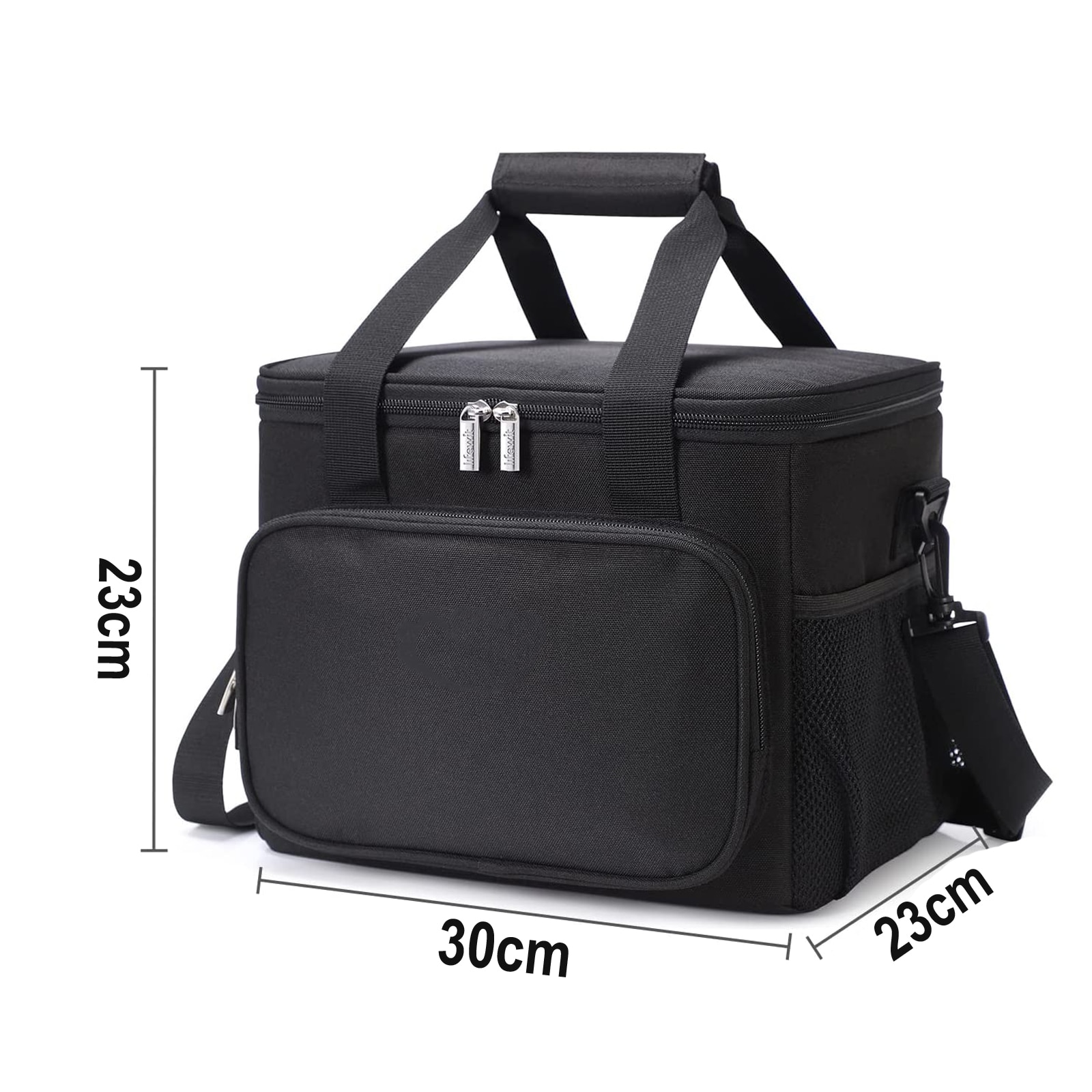 Geanta termoizolanta pentru picnic, Zggzerg, Capacitate mare, Rezistent ...