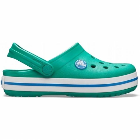 Papuci pentru copii, Crocs, Crocband, Verde, Marimea 19.5 EU - eMAG.ro
