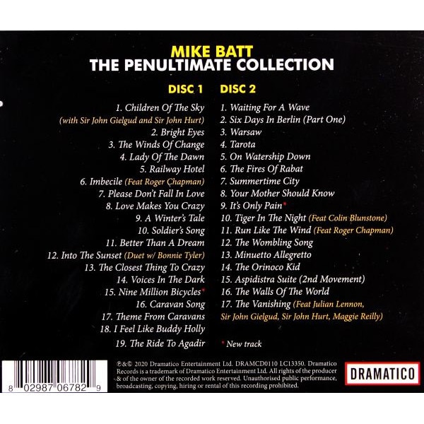 Mike Batt: Mike Batt The Penultimate Collection [2CD] - eMAG.ro