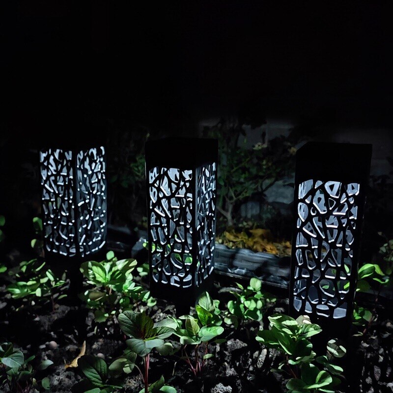 Set 4x LED Lampa solara de gradina, VIELLAN, IP44, PP, 28 cm, lumina ...