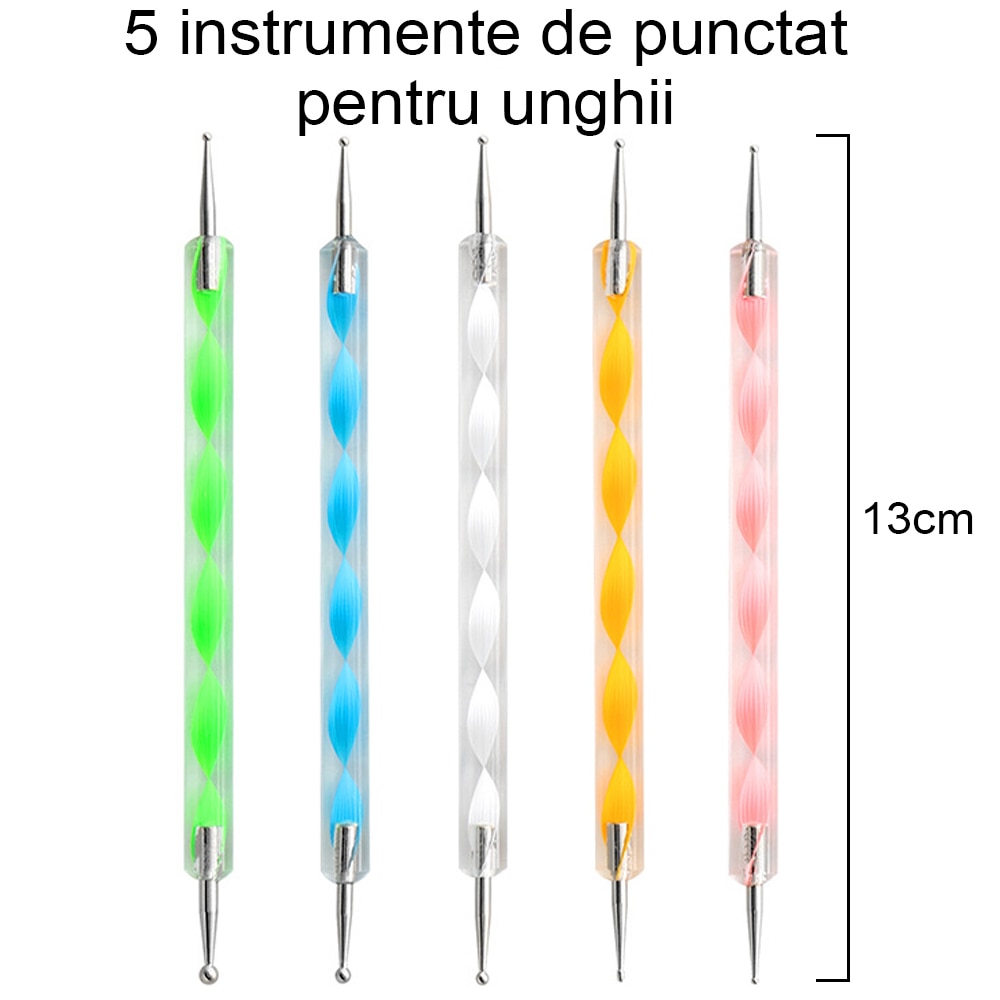 Set pictura mandala, pentru artizanat, picturi, decoratiuni, unghii ...