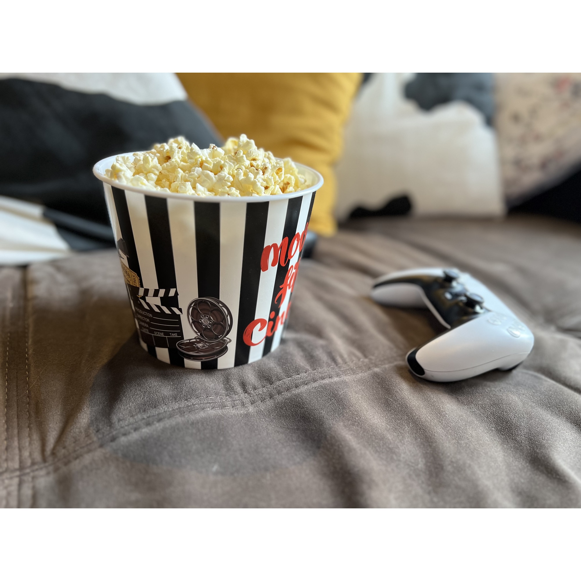 Bol Popcorn, Chipsuri, Galeata Popcorn, 2L model Cinema - eMAG.ro