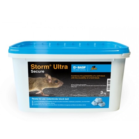 Ратицид под формата на стикове Storm Ultra Secure, 3 кг - eMAG.bg