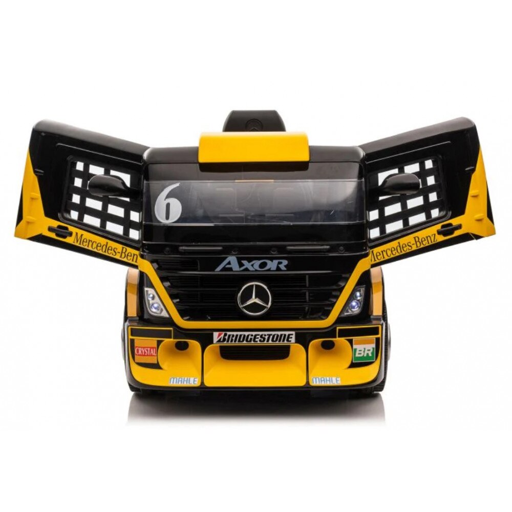 Camion electric cu platforma Mercedes Axor Yellow - eMAG.ro