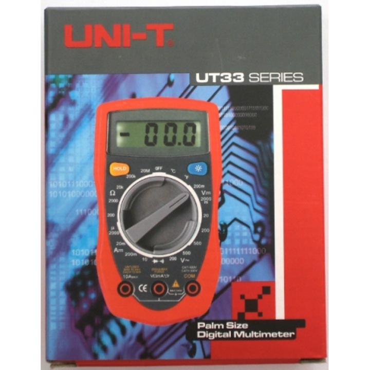 Multimetru digital UNI-T UT33C - eMAG.ro