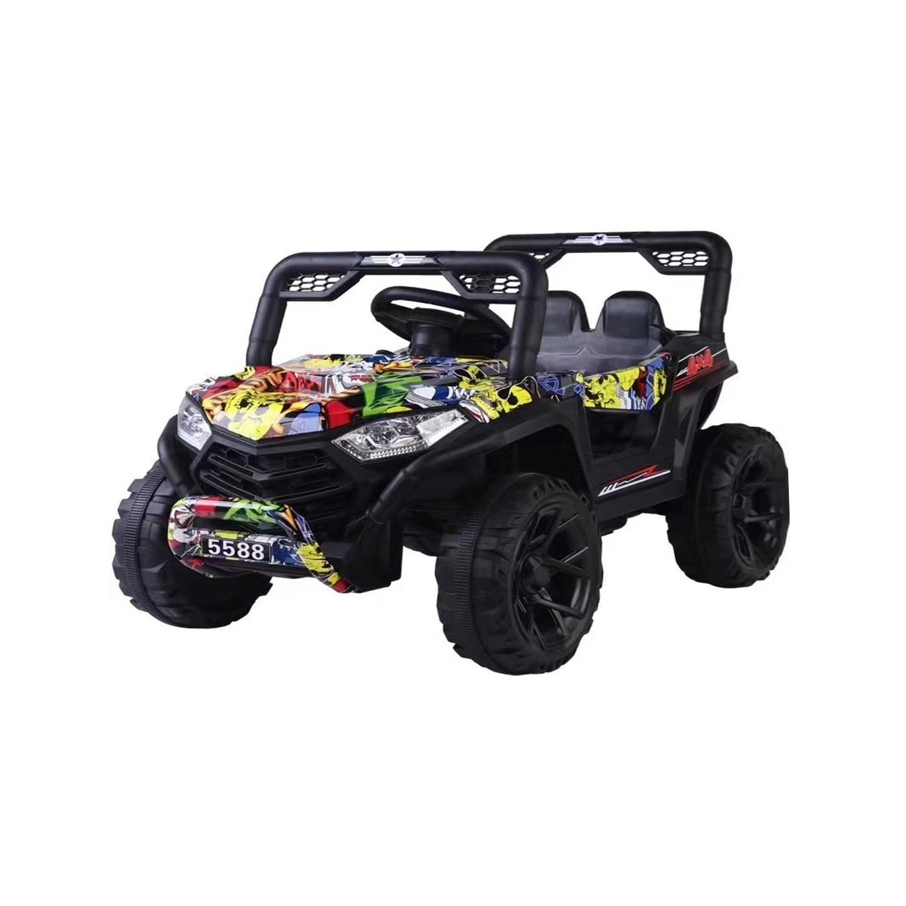 Masinuta Electrica cu acumulator pentru copii NOVOKIDS™ Buggy Mini UTV ...