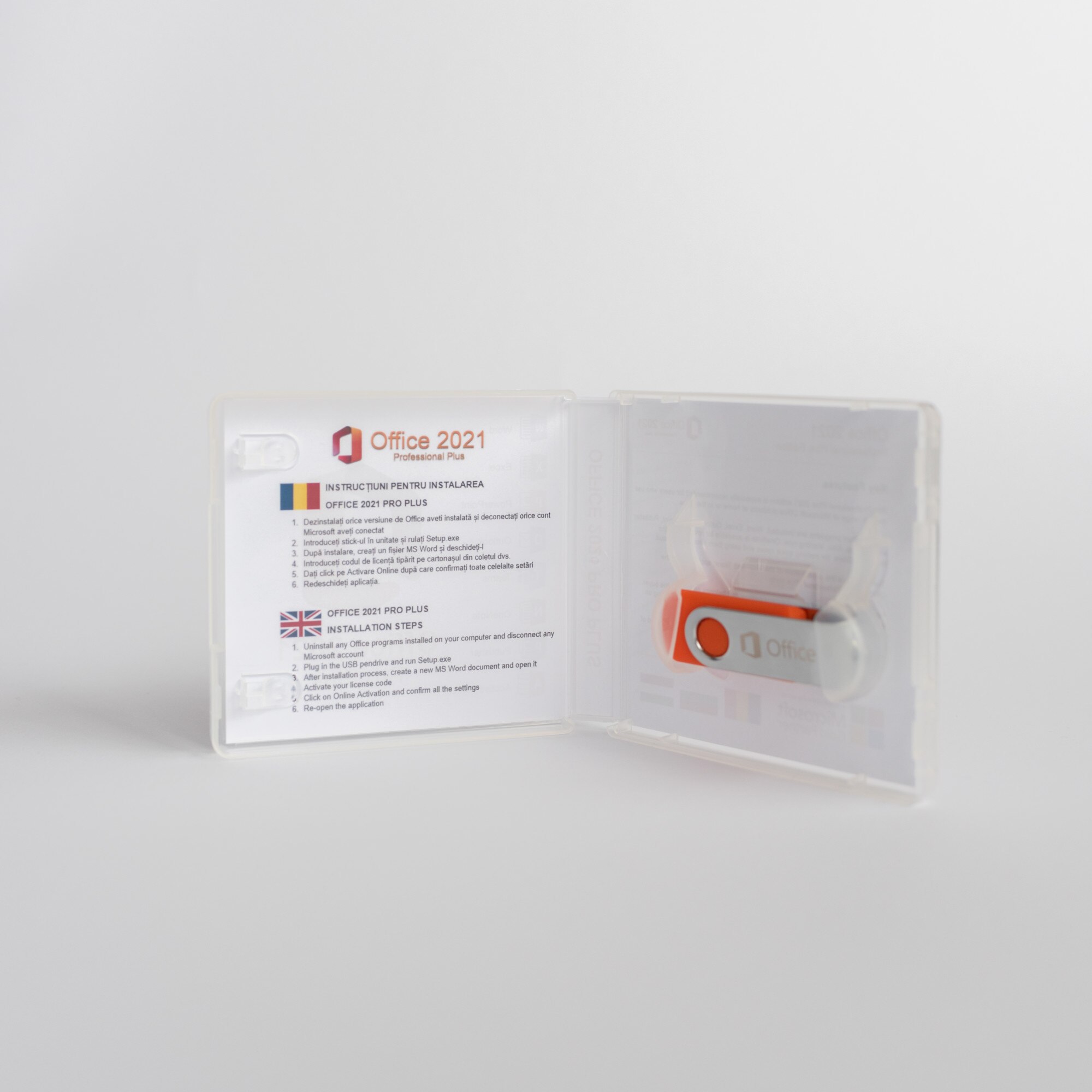 Лиценз Microsoft Office 2021, Professional Plus Permanent Usb Mini Box ...