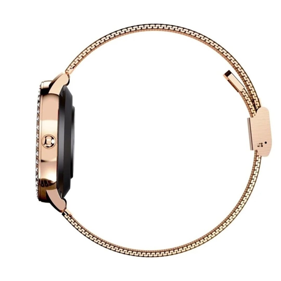 Ceas smartwatch, TechGS® fitness SN91, Ecran tactil, Rezistent la apa ...