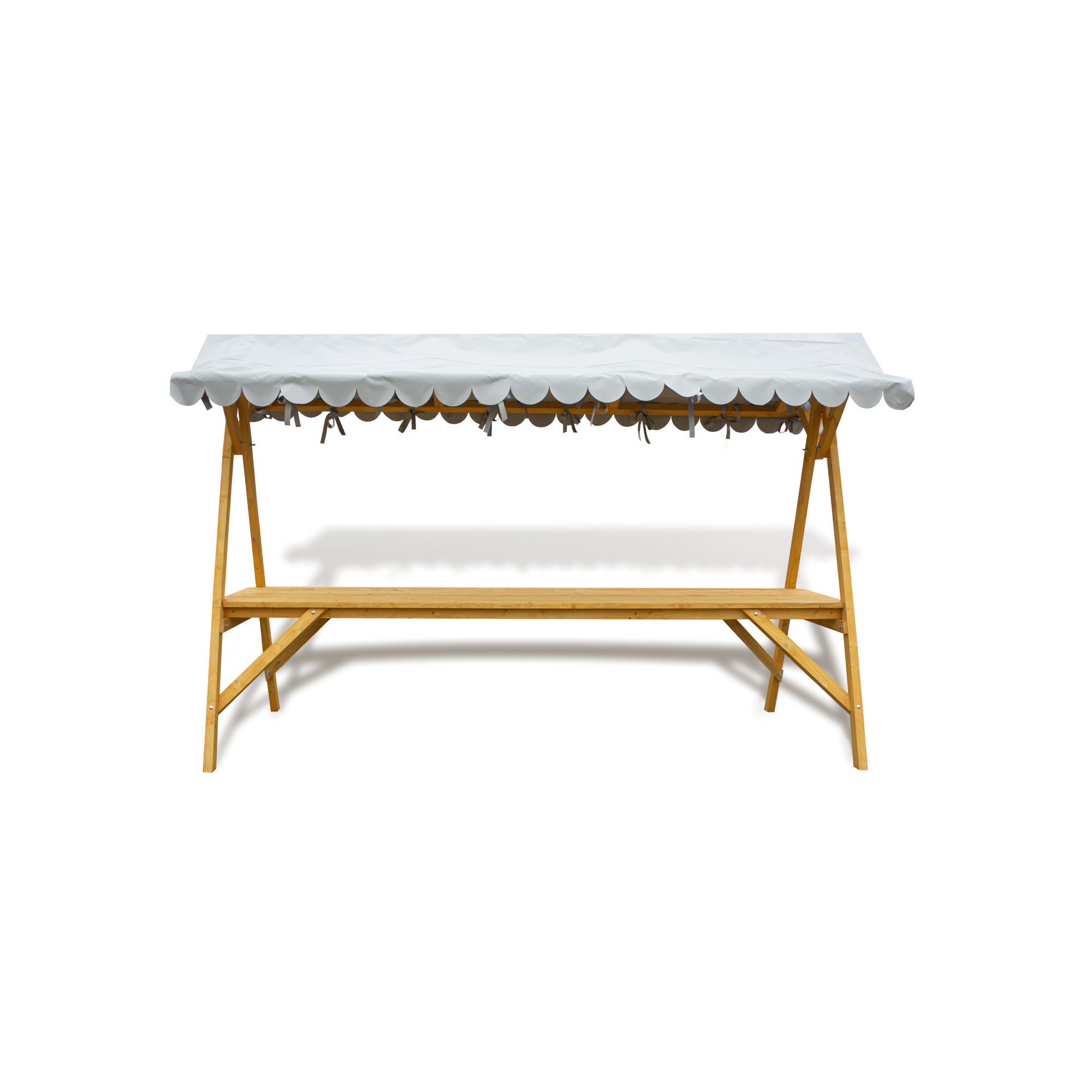 Pavilion de vanzare din lemn 150x370x209 cm - eMAG.ro