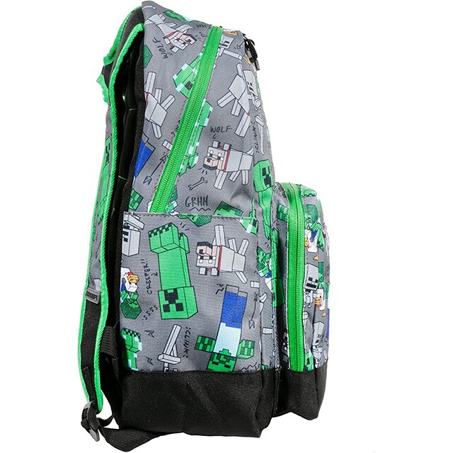 Rucsac Minecraft, Panza cavana, 35x23x45 cm, Multicolor - eMAG.ro