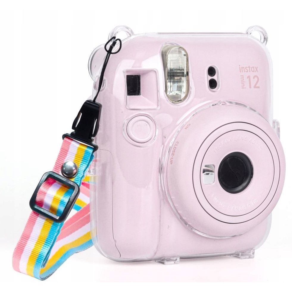 Калъф за FujiFilm INSTAX Mini 12, Твърд, Прозрачен - eMAG.bg