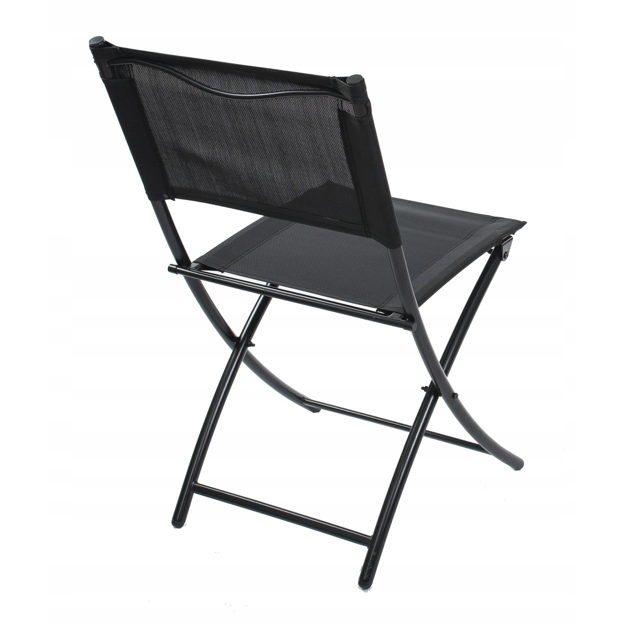 Set mobilier gradina sau balcon, masa semirotund sticla cu 2 scaune ...