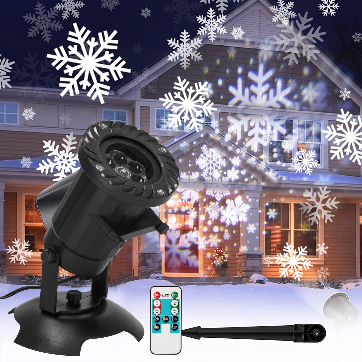 Instalatie de exterior, proiector laser, 20 moduri de iluminare ...