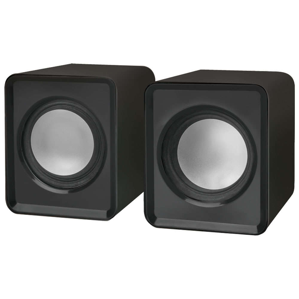 Set 2 boxe computer, Defender, 2.0 USB, Negru - eMAG.ro