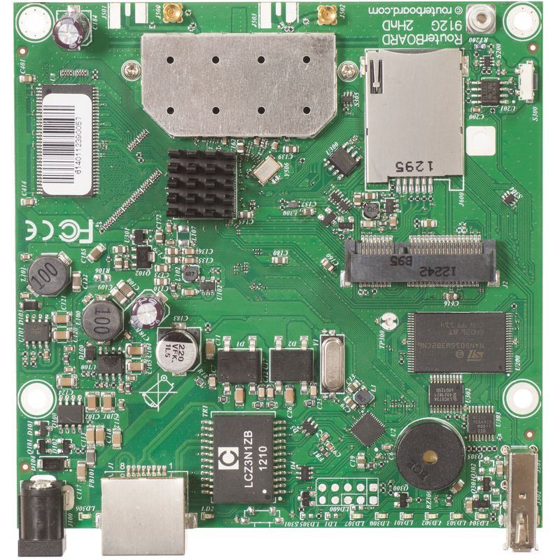 MikroTik RB912 Router board (RB912UAG-2HPnD) (RB912UAG-2HPnD) - eMAG.hu