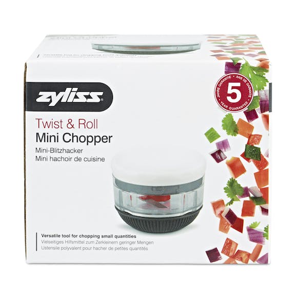 Mini tocator de alimente manual Zyliss, pentru Usturoi, Ardei ...