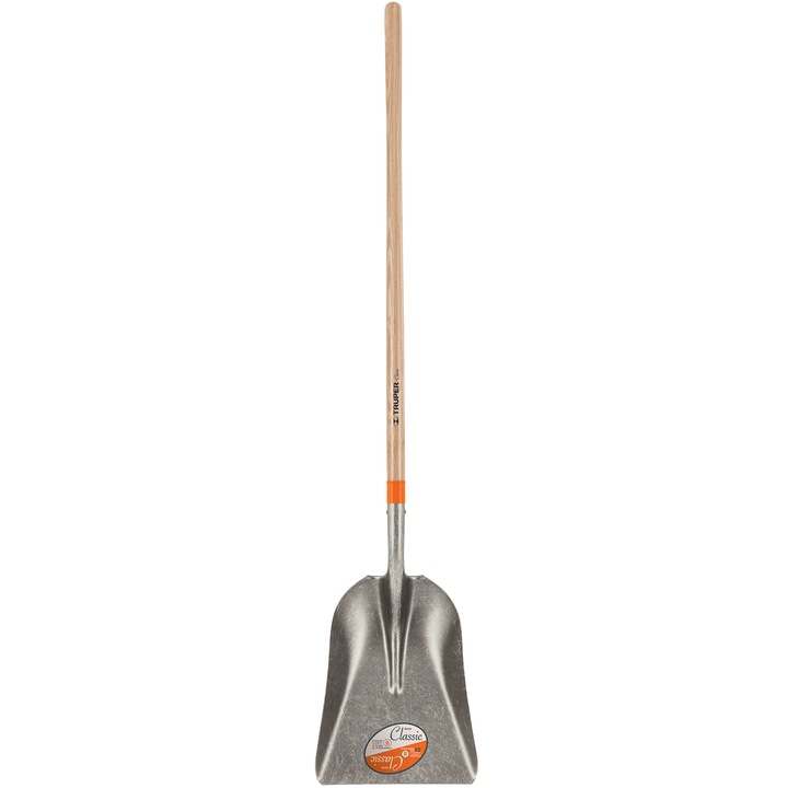 Lopata lata classic, cu coada lunga din lemn, L 154 cm Truper - eMAG.ro