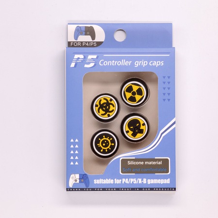 Set 4 Butoane Thumb grip din silicon Model Nuclear pentru controller ...