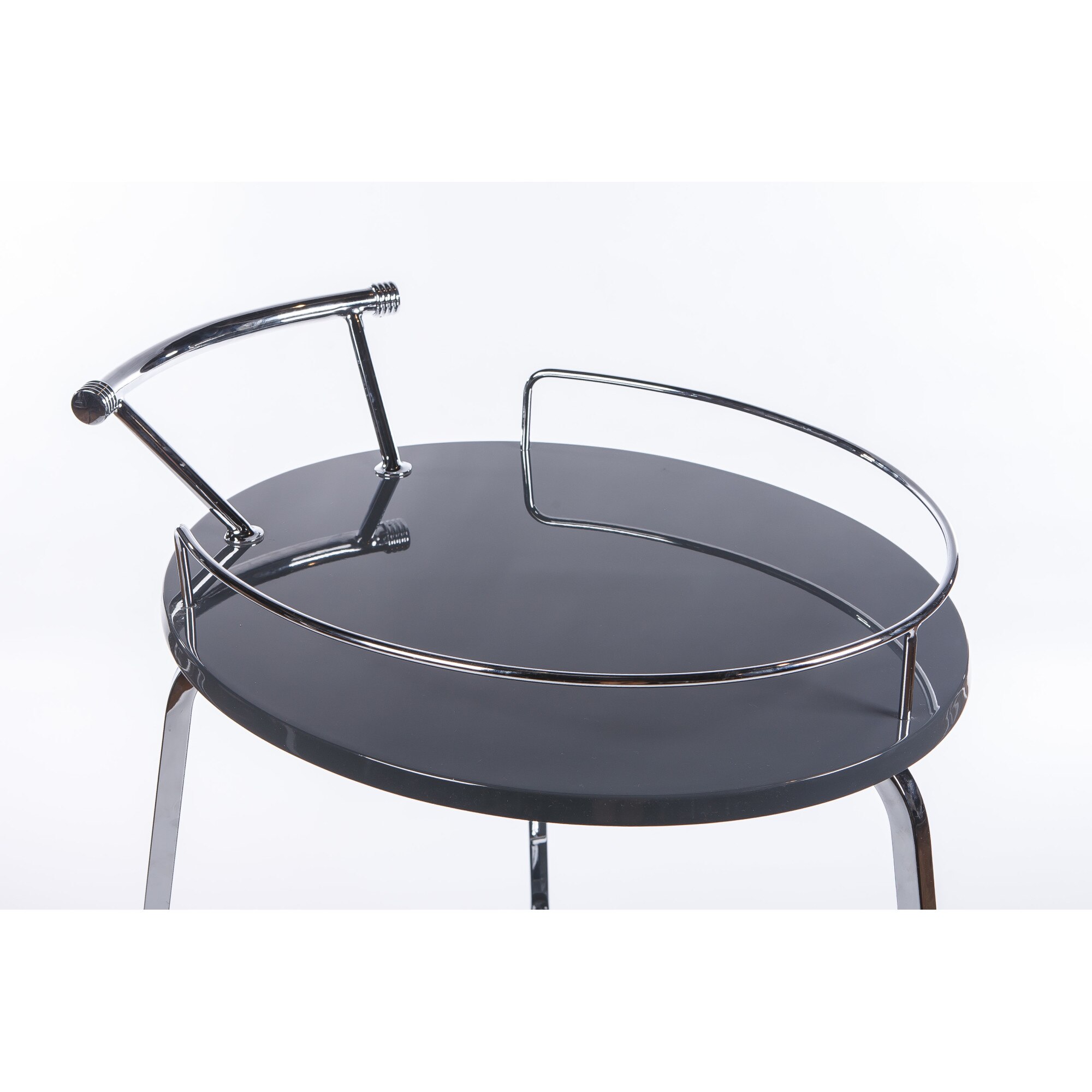 Masa de servire Florence, 50x60x80 cm, blat din MDF, picior metalic ...