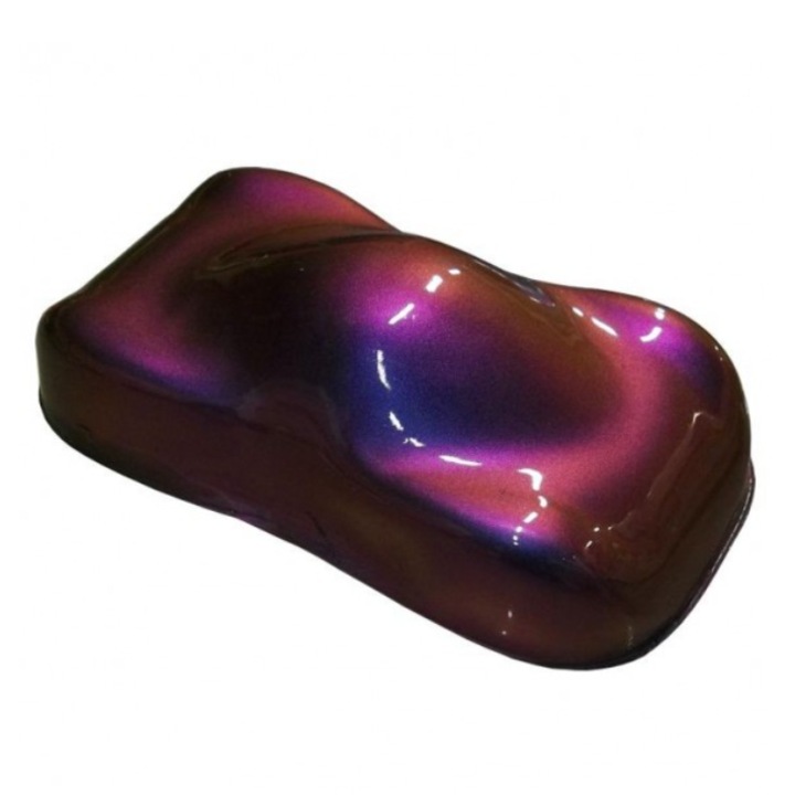 Vopsea auto cameleon care isi schimba culoarea, violet, albastru, verde ...