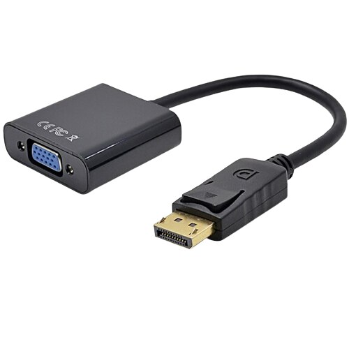 Адаптер Displayport DP към VGA 19 см. черен - eMAG.bg