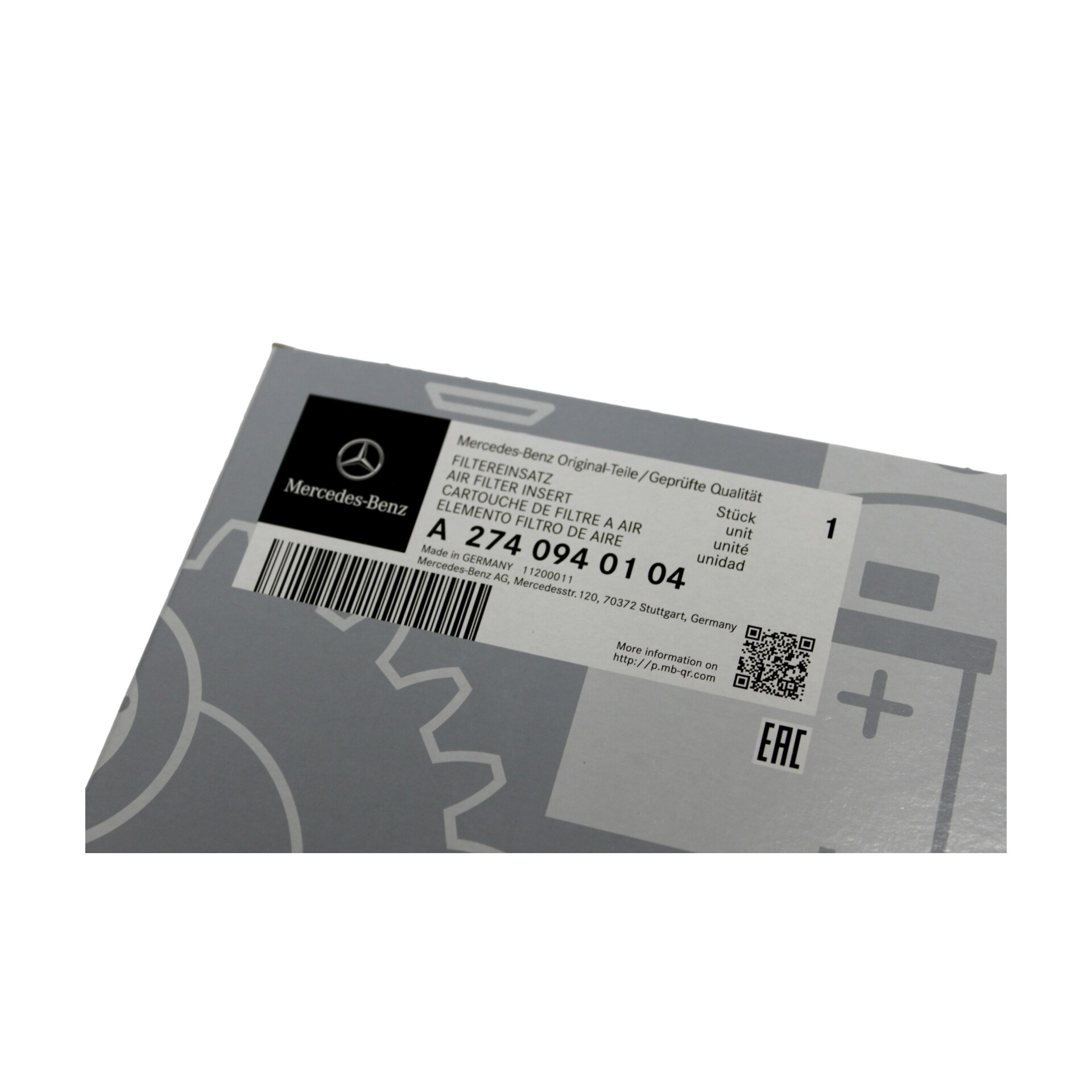 Filtru aer, Mercedes-Benz, Compatibil cu Mercedes X253/C253/C167 - eMAG.ro
