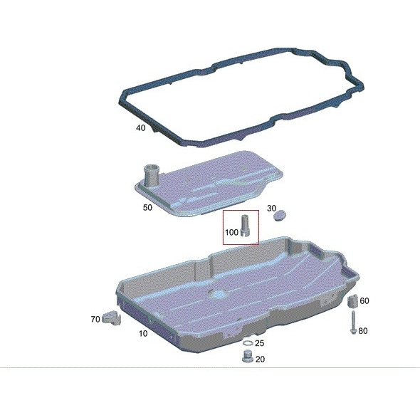 Conducta baia de ulei, Mercedes-Benz, Compatibil cu Mercedes W204/W205 ...