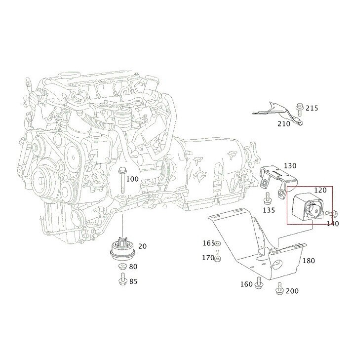 Suport motor, Mercedes-Benz, Sprinter/Vito - eMAG.ro