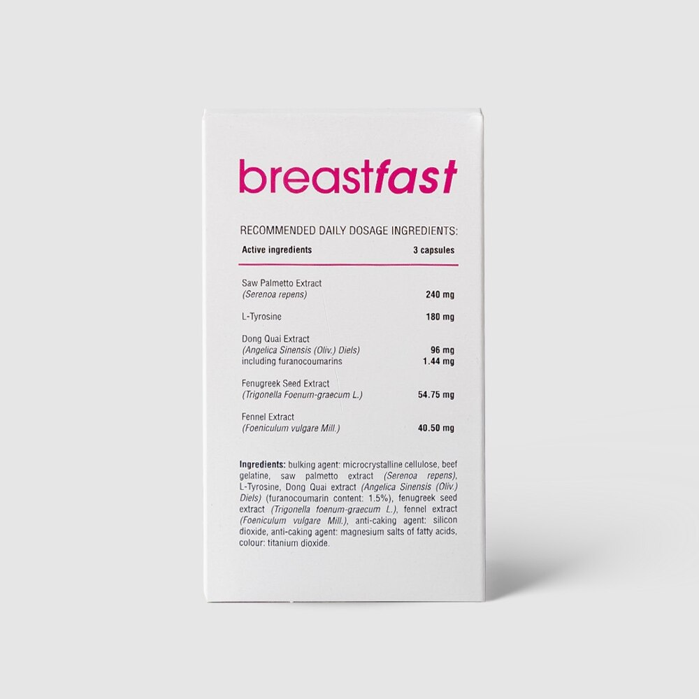 Comprimate pentru marirea sanilor, Breastfast, 90 capsule - eMAG.ro