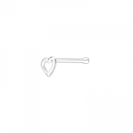 Piercing inima 3 mm, argint 925, Feeric Boutik - eMAG.ro