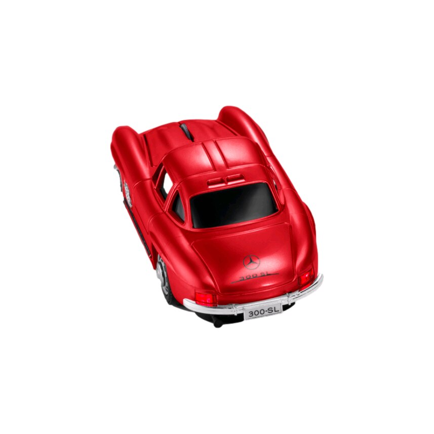 Mouse wireless Mercedes 300 SL, Plastic, Rosu - eMAG.ro