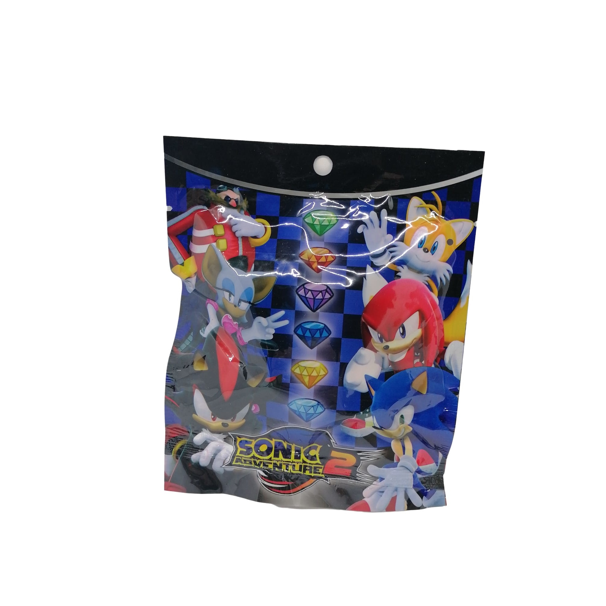 Plic Sonic 2, cu figurina si cartonase supriza, multicolor, 7 cm - eMAG.ro