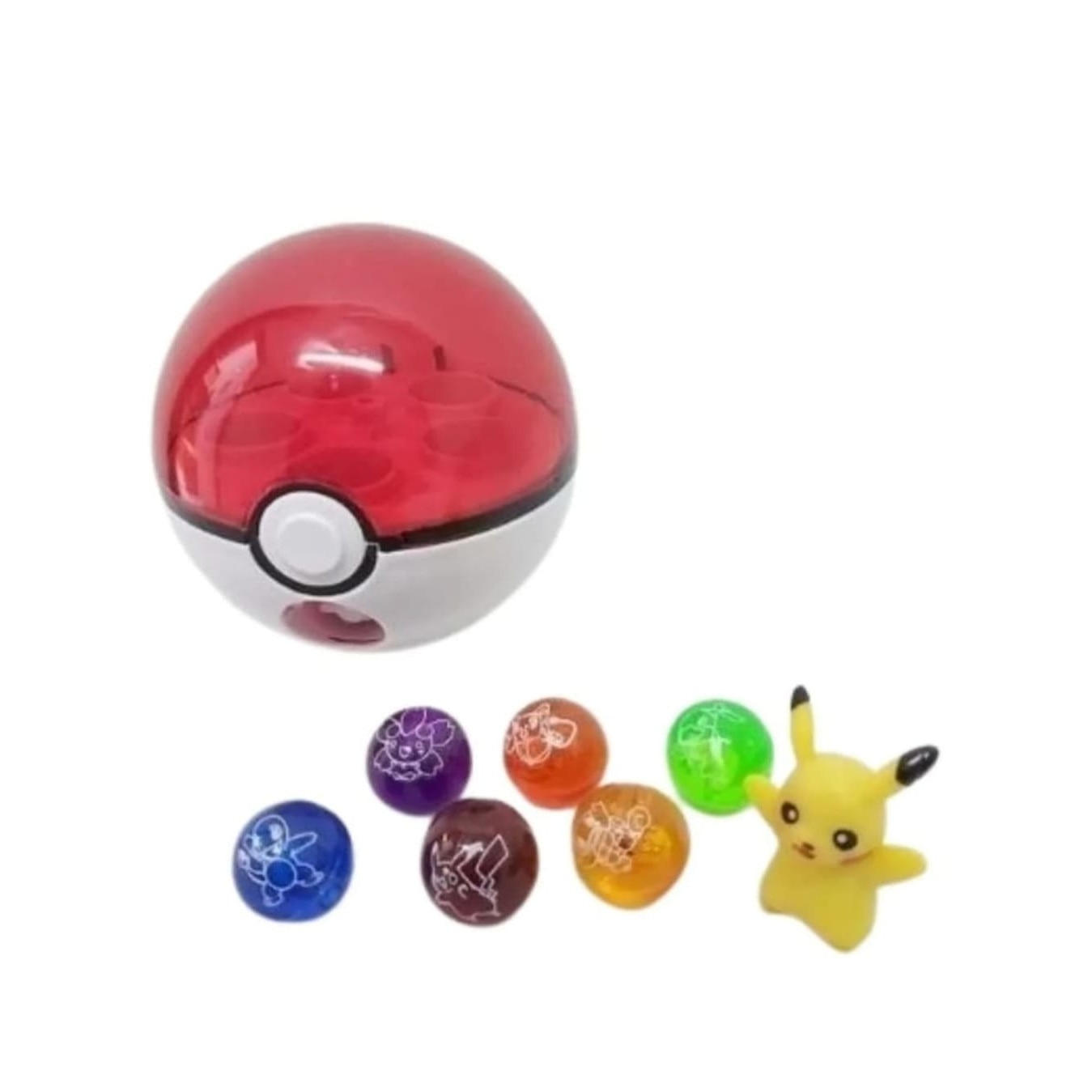 Jucarie Pokemon Click And Go Poke Ball, Pikachu, multicolor, 3 ani+ ...