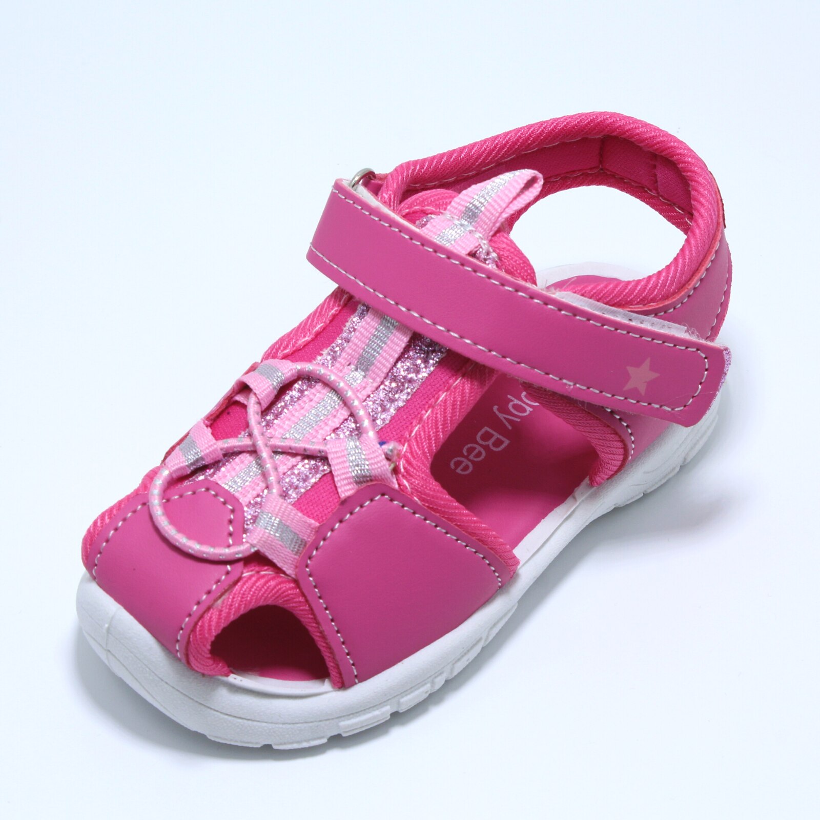 Sandale fete Happy Bee 148820, fucsia, marime 26 - eMAG.ro