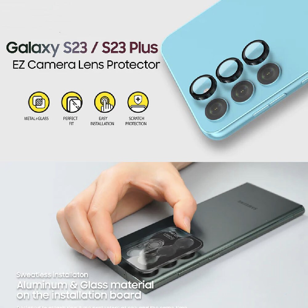 Samsung Galaxy S23 Plus kompatibilis fényképezőgép védőfólia, Secure ...